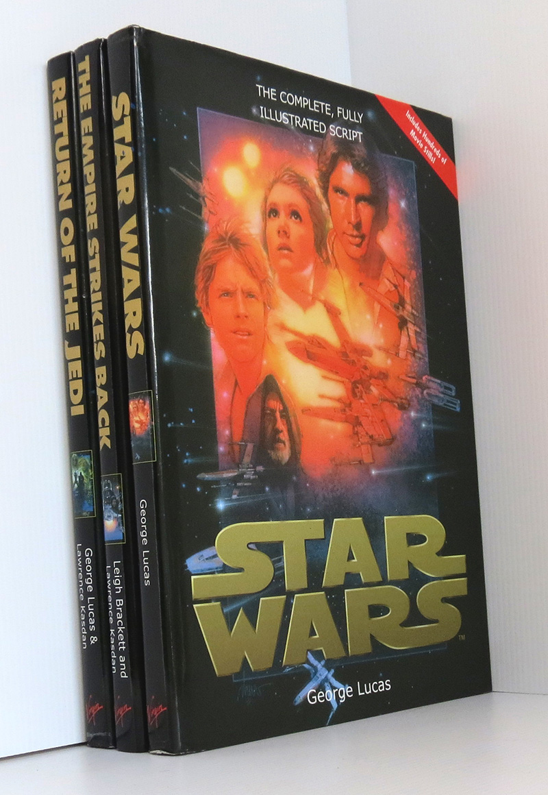 Star Wars Complete Illustrated Scripts - Fine Set of 3 Volumes - Star ...